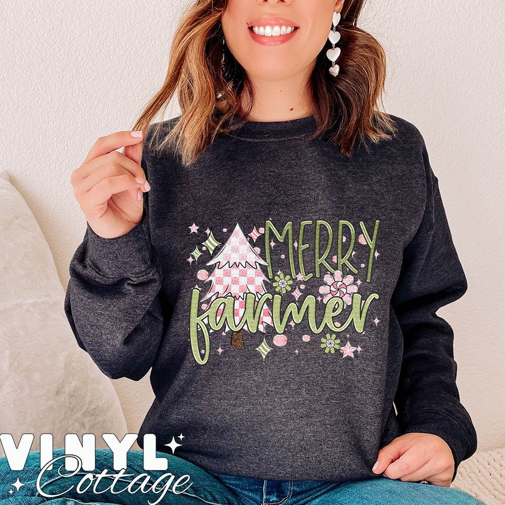 Merry Farmer ~ DTF Transfer – Vinyl Cottage