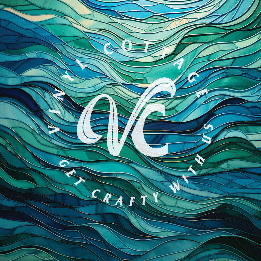 Glass Waves ~ Kgd11 Vinyl Cottage
