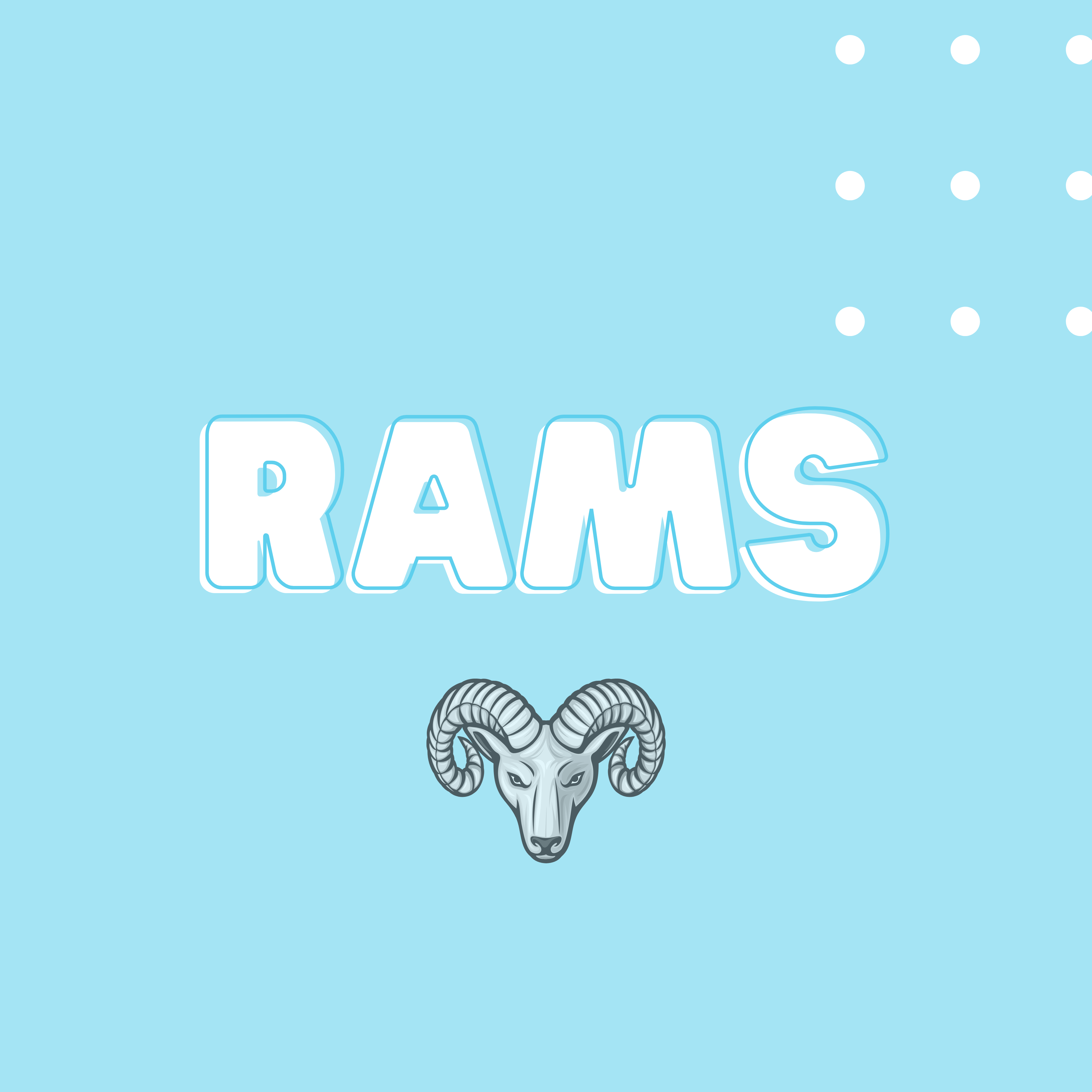 Rams Decals – Vinyl Cottage