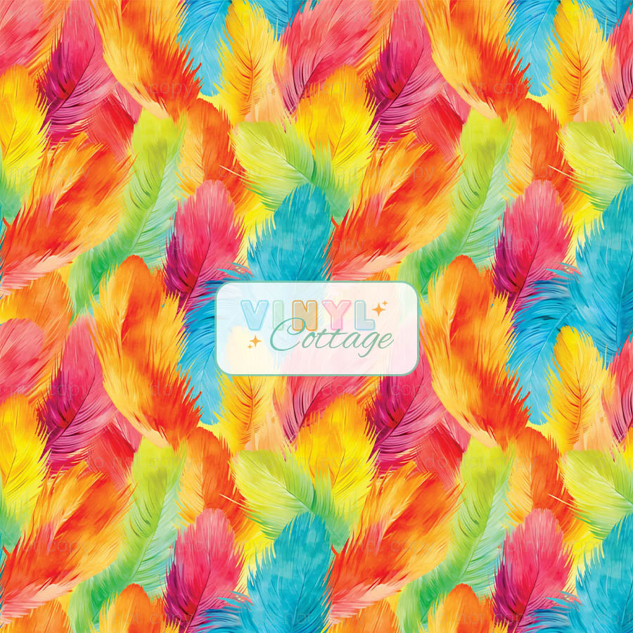 Feather Art ~ 1407 – Vinyl Cottage