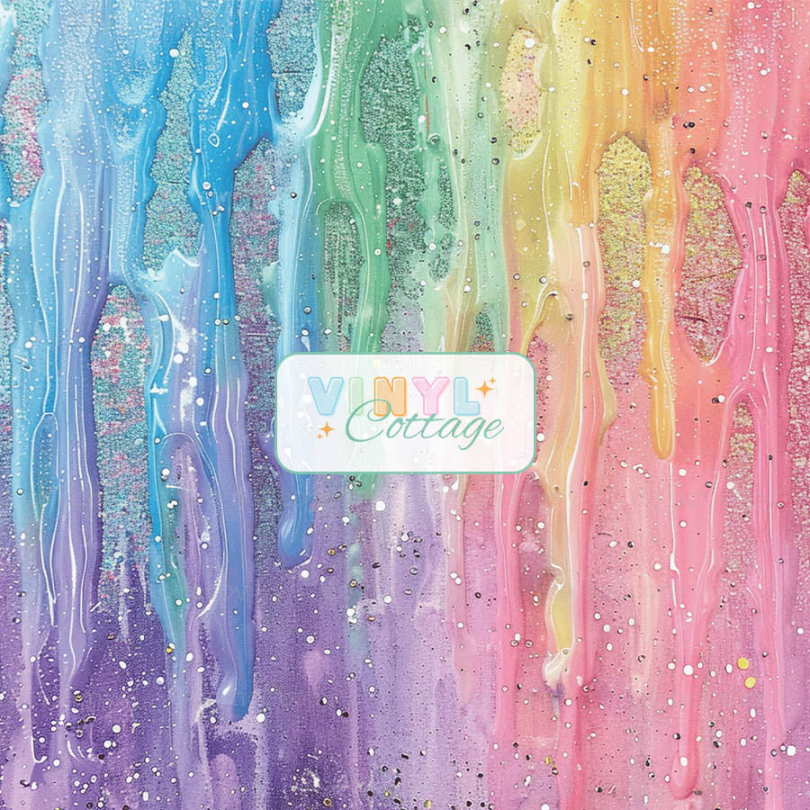 Pastel Rain ~ 1483 – Vinyl Cottage