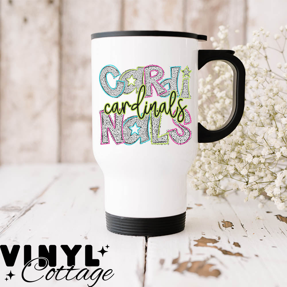 Star Dalmatian ~ Cardinals ~ UV DTF DECAL – Vinyl Cottage