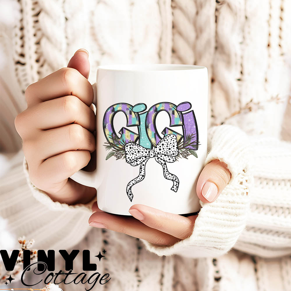 Winter Names ~ Gigi ~ UV DTF DECAL – Vinyl Cottage