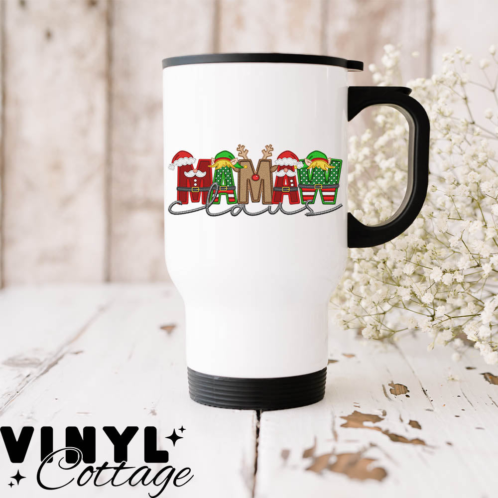 Claus ~ Mamaw ~ UV DTF DECAL – Vinyl Cottage