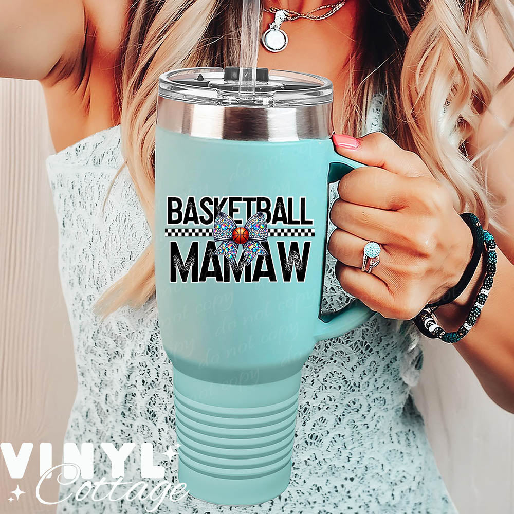 Basketball Mamaw ~ UV DTF DECAL – Vinyl Cottage