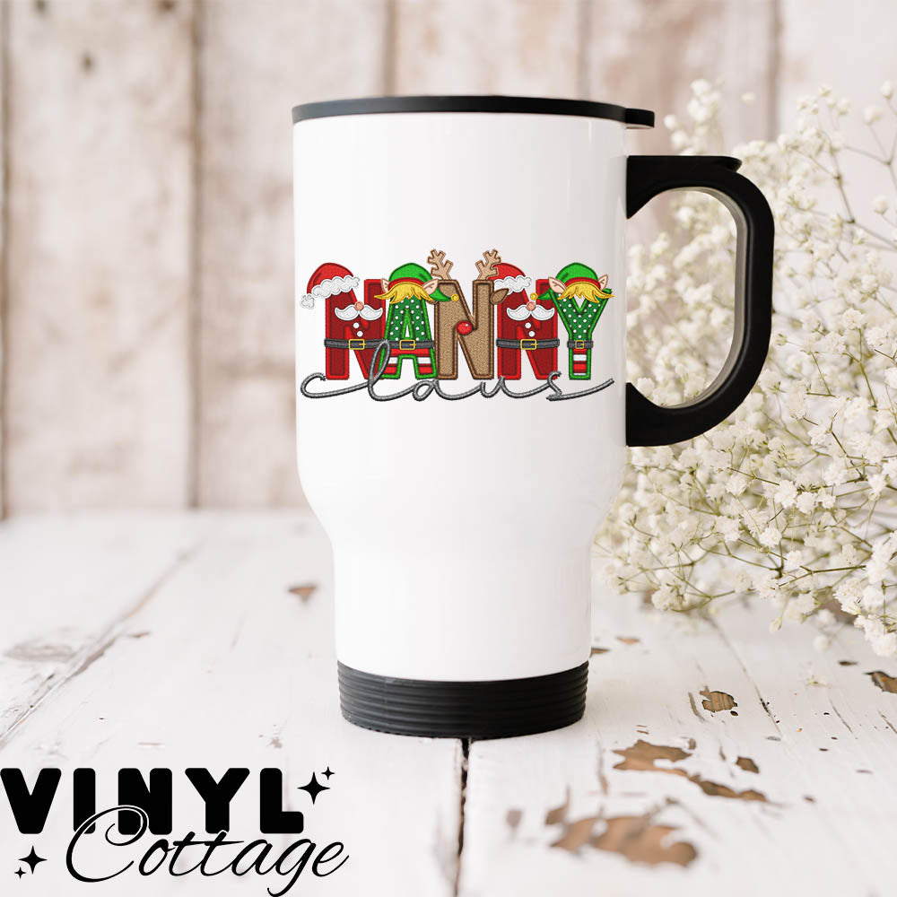 Claus ~ Nanny ~ UV DTF DECAL – Vinyl Cottage