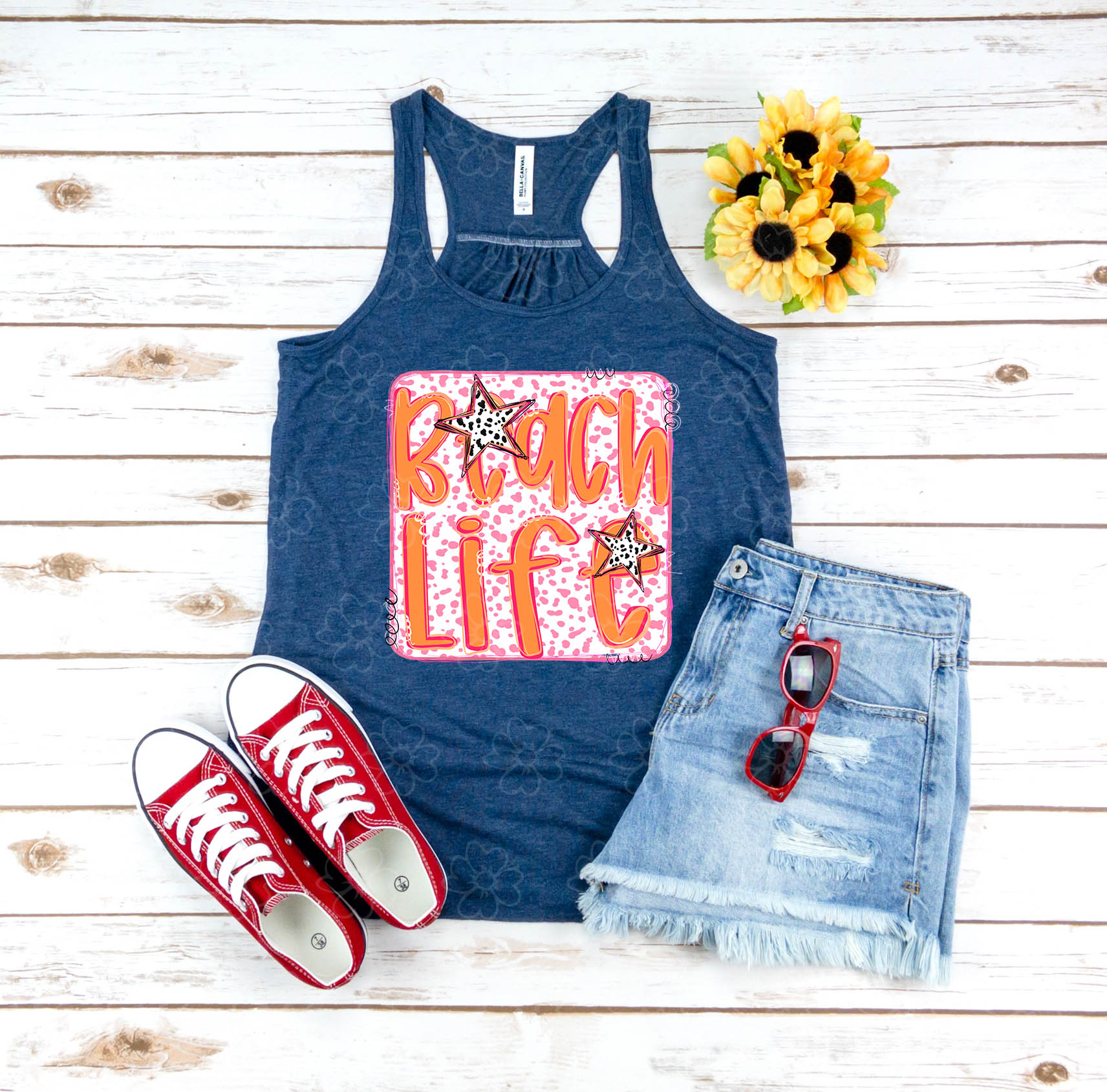 Beach Life ~ DTF Transfer – Vinyl Cottage