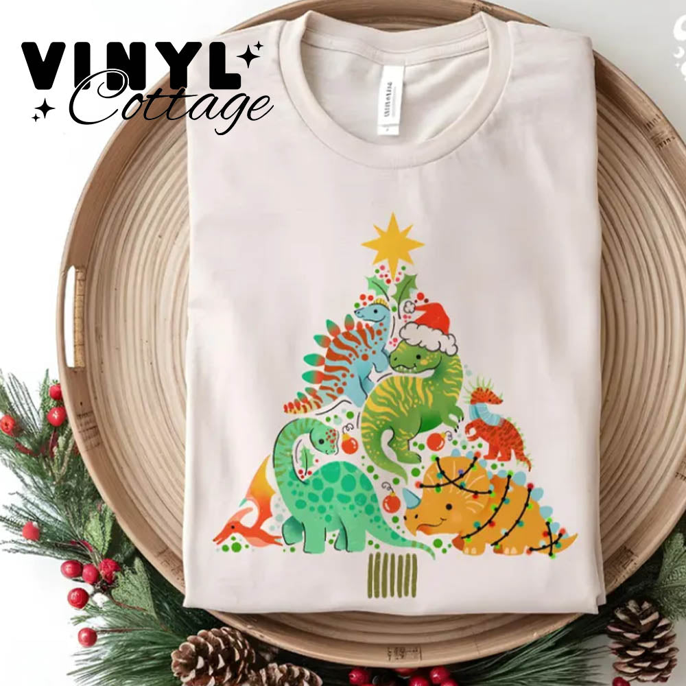 Dino Tree ~ DTF Transfer – Vinyl Cottage