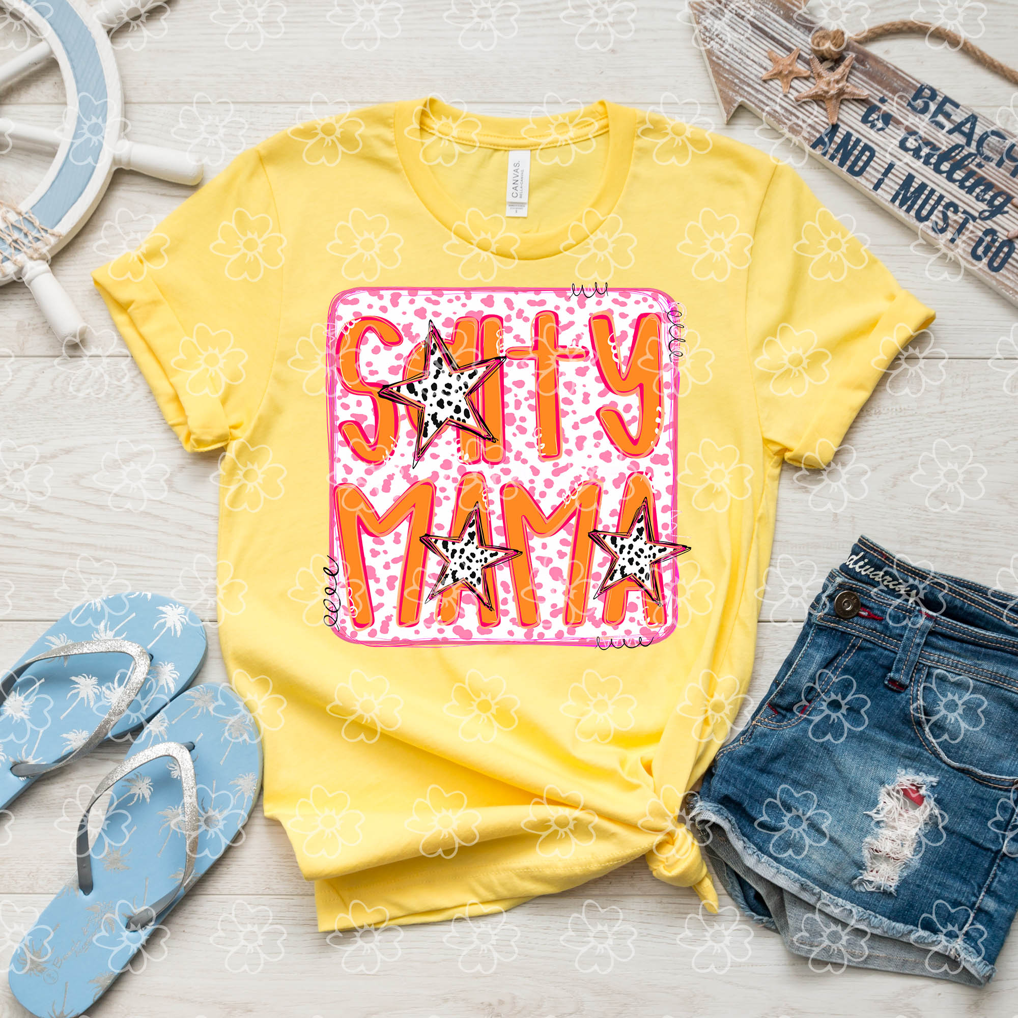 Salty Mama ~ DTF Transfer – Vinyl Cottage