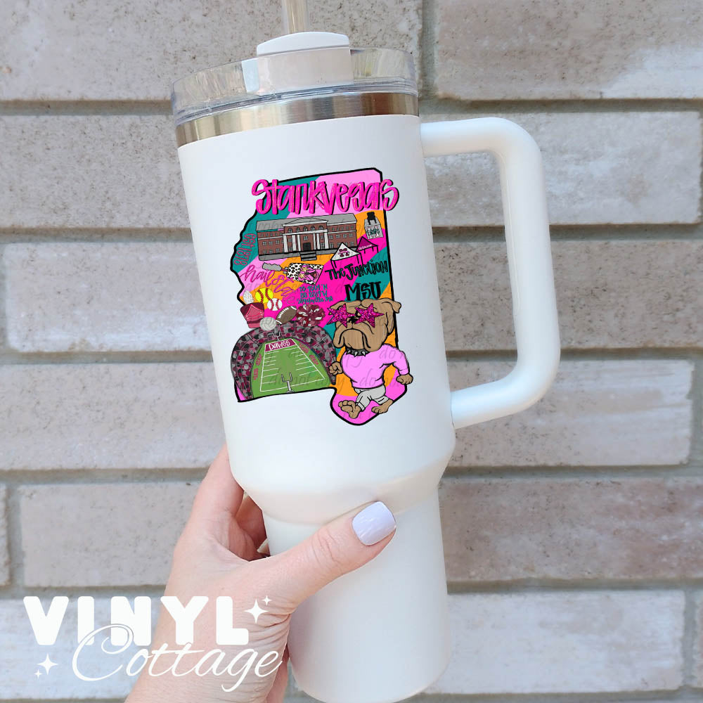 Starkvegas Mississippi ~ UV DTF DECAL – Vinyl Cottage