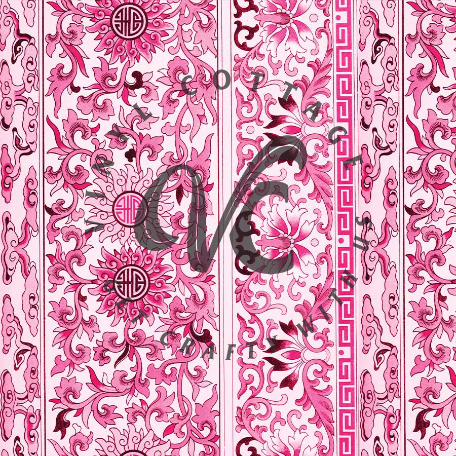 Pink Trellis ~ FL23 – Vinyl Cottage