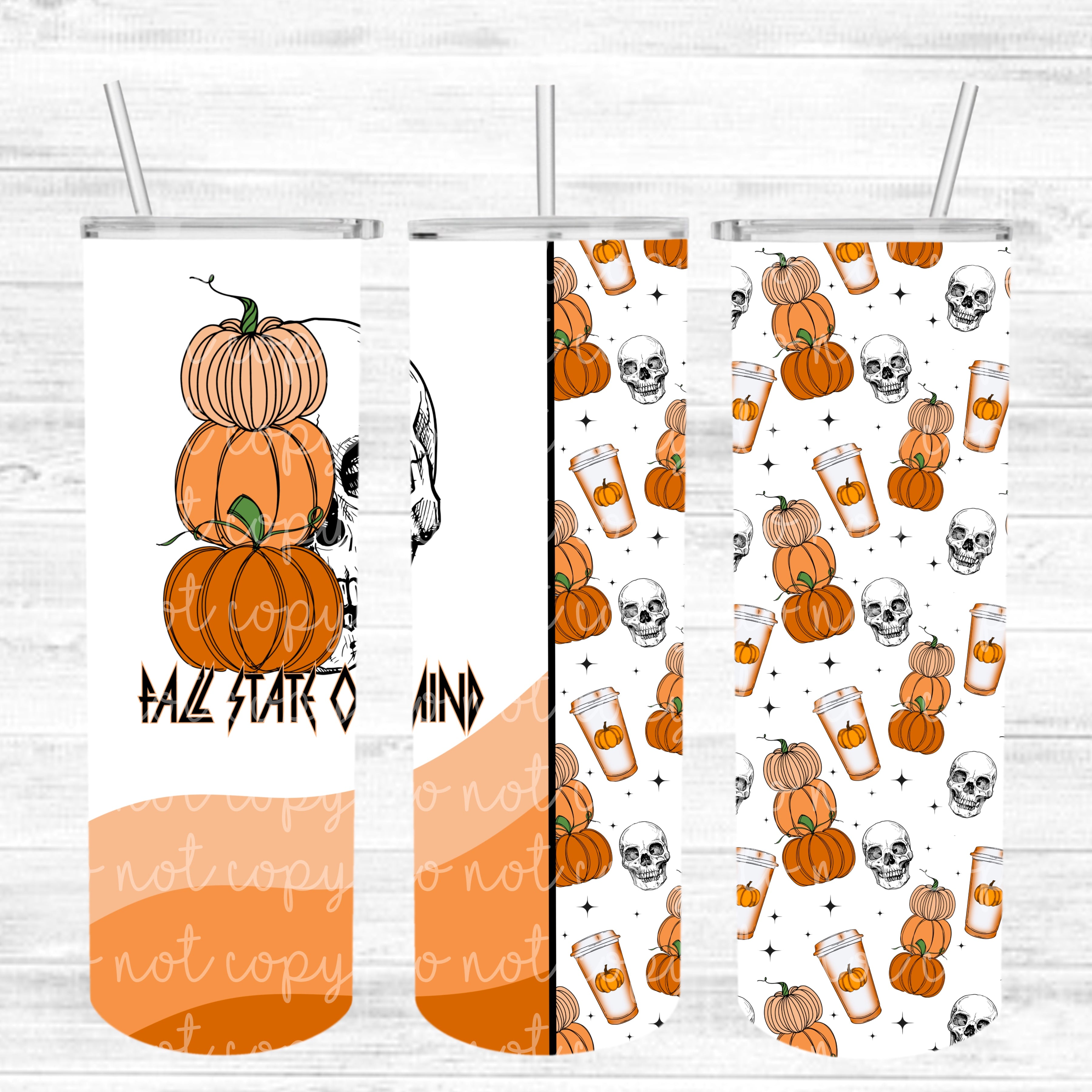 Fall State of Mind Tumbler Wrap – Vinyl Cottage