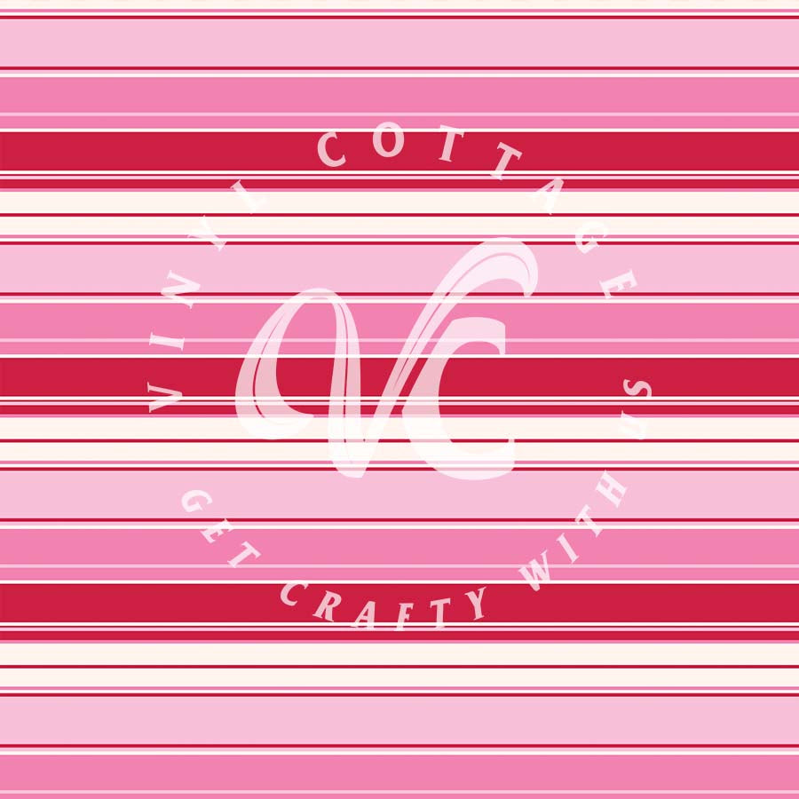 Lovely Pink Stripes ~ STR101 – Vinyl Cottage