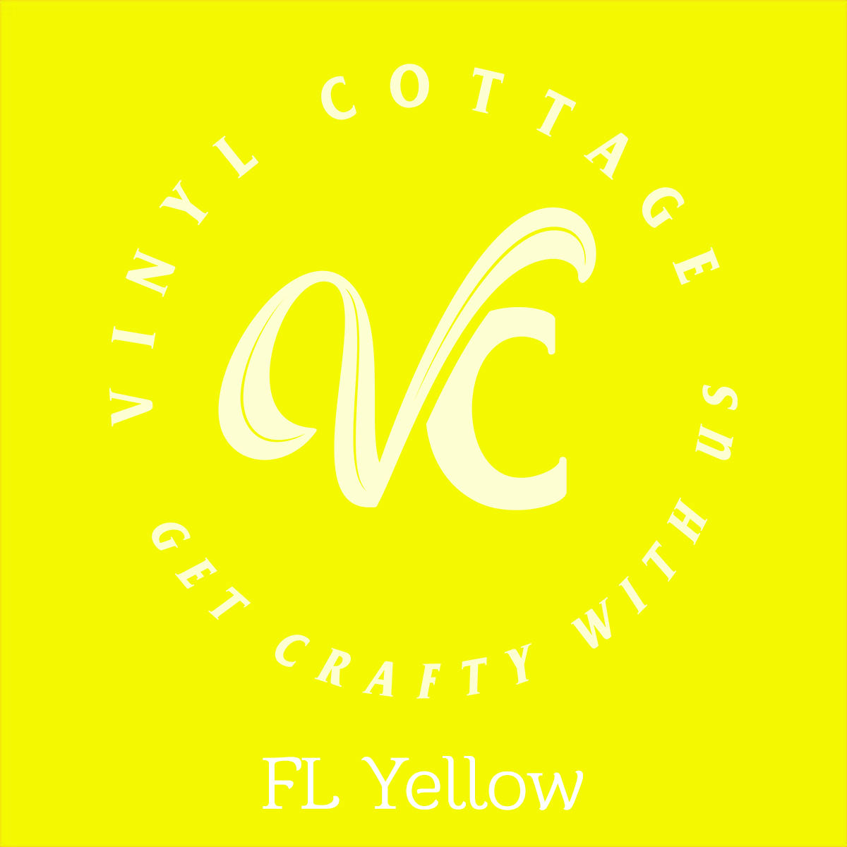 Fluorescent Yellow HTV – Vinyl Cottage
